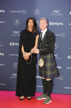 David Coulthard Woman Karen Minier Red Editorial Stock Photo - Stock ...