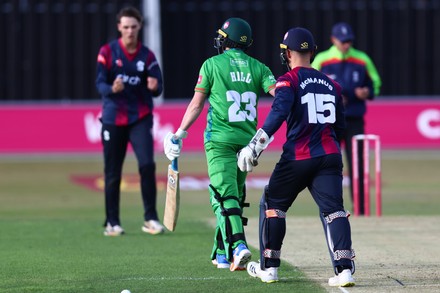 Aaron Lilley Hits Jimmy Neesham Back Editorial Stock Photo - Stock ...