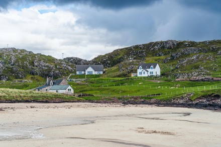 Ardvar Loch Ardbhair B869 Lairg Nc500 Editorial Stock Photo - Stock ...