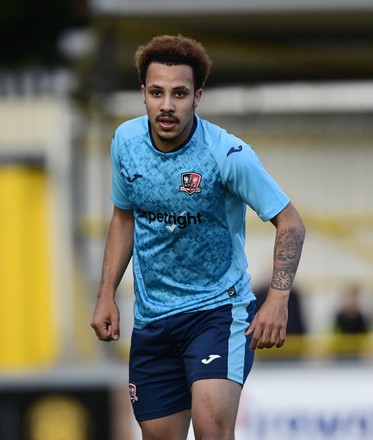 Joe Wragg Exeter City Shoots During Editorial Stock Photo - Stock Image ...