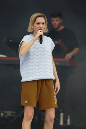 Singer Aloise Sauvage Concert On Forecourt Editorial Stock Photo ...