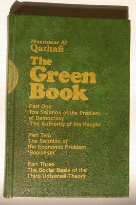 Green Book By Colonel Muammar Gaddafi Editorial Stock Photo - Stock ...