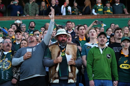 South Africas Fans Sing National Anthem Editorial Stock Photo - Stock ...