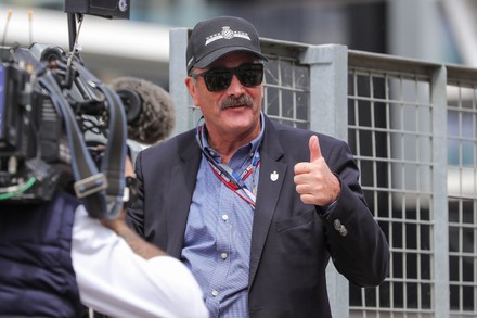 Nigel Mansell Thumbs Goodwood Cap During Editorial Stock Photo - Stock ...