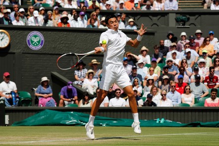 Nick Kyrgios Aus Plays Forehand Brandon Editorial Stock Photo - Stock ...