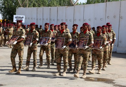 Members Iraqi Emergency Response Division Erd Redaktionelles Stockfoto ...