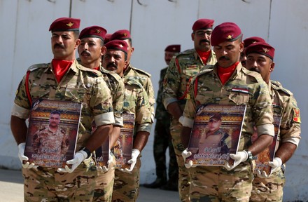 Members Iraqi Emergency Response Division Erd Redaktionelles Stockfoto ...