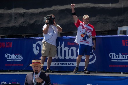 Top Male Competitive Eater Geoffrey Esper Editorial Stock Photo - Stock ...