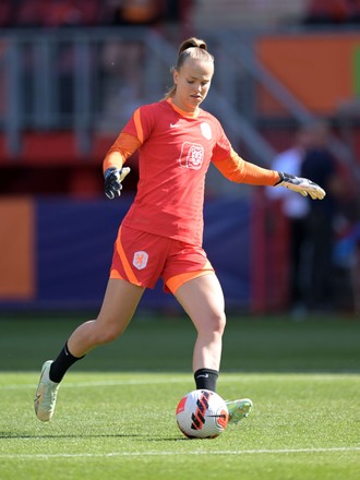 Holland Women Goalkeeper Daphne Van Domselaar Editorial Stock Photo ...
