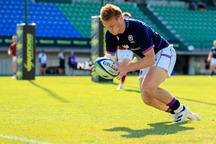 Scotland Vs Georgia Scotlands Andrew Stirrat Editorial Stock Photo ...