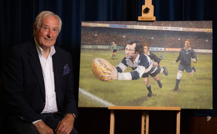 Sir Gareth Edwards Specially Commissioned Painting Editorial Stock ...