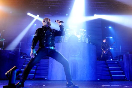 Singer Alexander Alexx Wesselsky Icebreaker Concert Editorial Stock ...