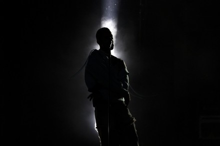 Italian Singersongwriter Mahmood Performs On Stage Editorial Stock ...