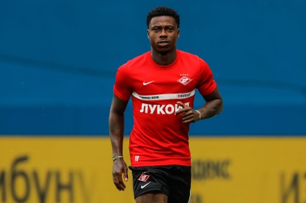 Quincy Promes Spartak Moscow Action During Editorial Stock Photo ...
