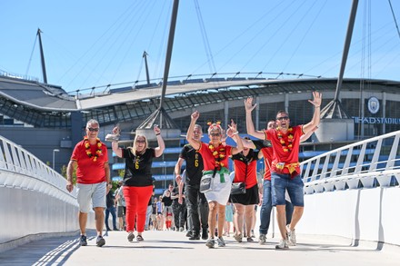 Soccer Euro England Red Flames Vs Iceland, Manchester, England - 10 Jul ...