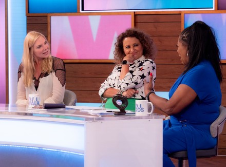 Samantha Womack Nadia Sawalha Brenda Edwards Editorial Stock Photo ...