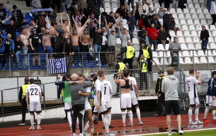 Players Hjk Helsinki React Fans After Editorial Stock Photo - Stock ...