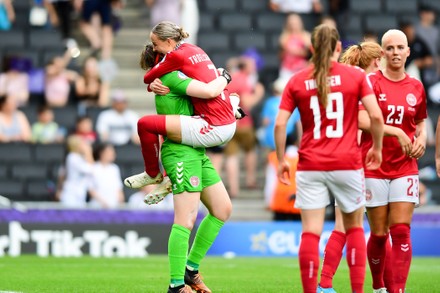 Goalkeeper Lene Christensen 1 Denmark Sanne Editorial Stock Photo ...