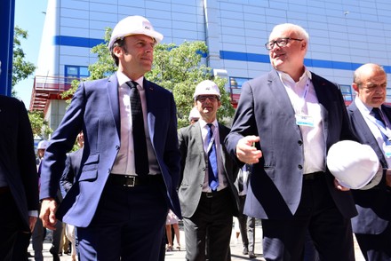 __COUNT__ imágenes de Emmanuel Macron visits STMicroelectronics ...