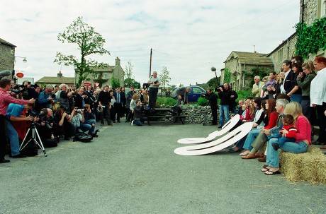 Emmerdale 30 Years Celebration On Outdoor Editorial Stock Photo - Stock ...
