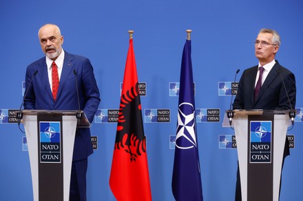 Albanian Prime Minister Edi Rama L Editorial Stock Photo - Stock Image ...