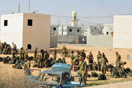 Israeli Infantry Soldiers Participating Exercise Integrated Editorial ...