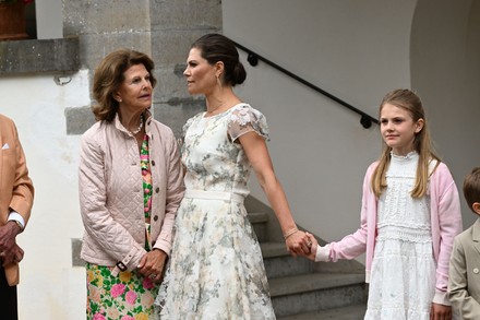 Crowds Celebration Crown Princess Victorias 45th Editorial Stock Photo ...