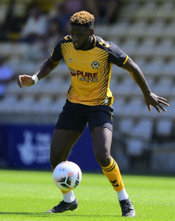 Offrande Zanzala Newport County During Pre Editorial Stock Photo ...