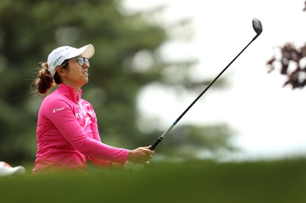 Marina Alex Usa Tees Off On Editorial Stock Photo - Stock Image ...