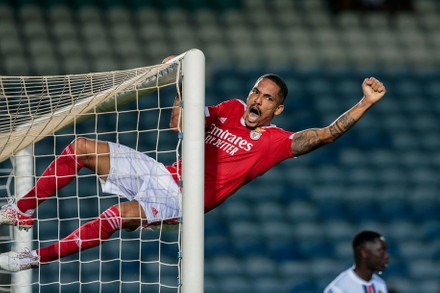 Benfica Player Gilberto Celebrates After Scoring Editorial Stock Photo ...