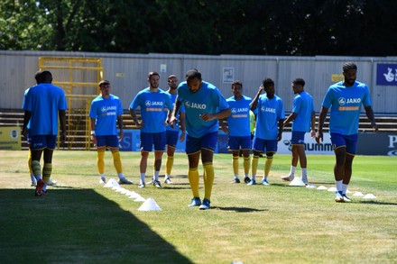 St Albans Players Warm During St Editorial Stock Photo - Stock Image ...