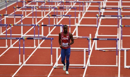 Daniel Roberts Usa Reacts After Falling Editorial Stock Photo - Stock ...