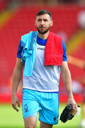 Nottingham Forest Goalkeeper Jordan Smith During Editorial Stock Photo ...