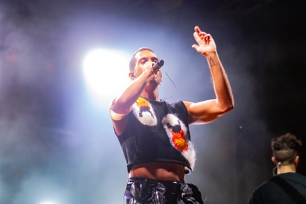 Mahmood Performing On Stage During Mahmood Editorial Stock Photo ...