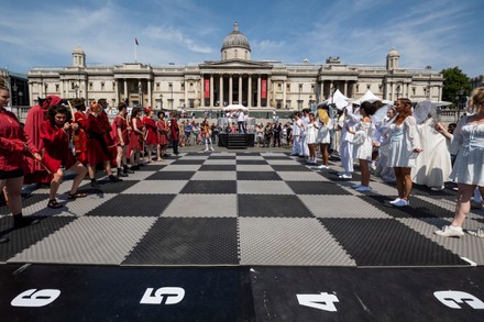 __COUNT__ Chess Fest in Trafalgar Square, LONDON, UK - 17 Jul 2022 ...