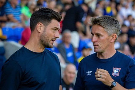 Afc Wimbledon Manager Johnnie Jackson Talks Editorial Stock Photo ...