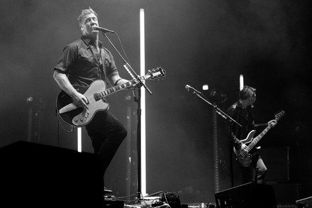 Singer Josh Homme Bassist Michael Shuman Editorial Stock Photo - Stock ...