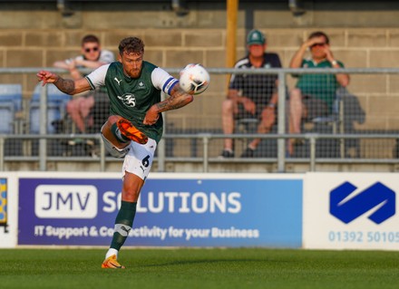 Dan Scarr Captain Plymouth Argyle During Editorial Stock Photo - Stock ...