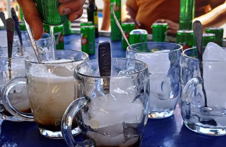 Iraqis Have Soft Drinks Cool Off Editorial Stock Photo - Stock Image ...
