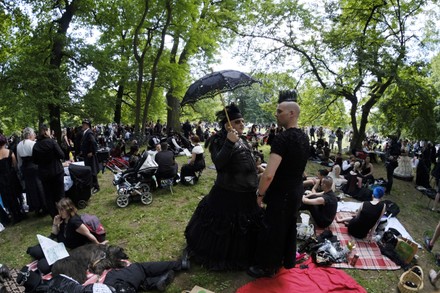 Visitors 26th Wave Gothic Meeting Traditional Editorial Stock Photo ...