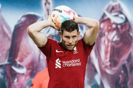 Liverpools James Milner Action Editorial Stock Photo - Stock Image ...
