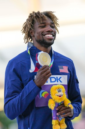 Gold Medalist Noah Lyles United States Editorial Stock Photo - Stock ...