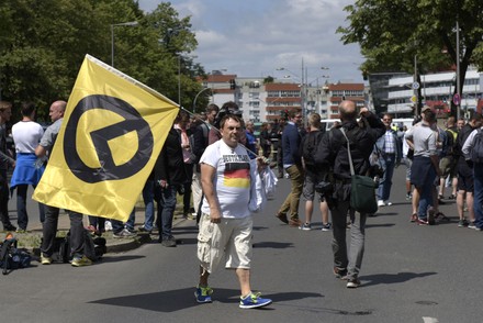 Demonstration Farright Identity Movement Berlindemonstration Farright ...