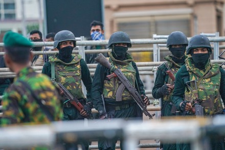 Members Sri Lankan Security Forces Patrol Editorial Stock Photo - Stock ...