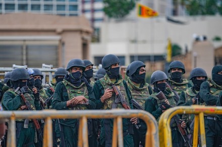 Members Sri Lankan Security Forces Patrol Editorial Stock Photo - Stock ...