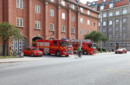 Fire Station Swedish Brandstation City Stockholm Editorial Stock Photo ...