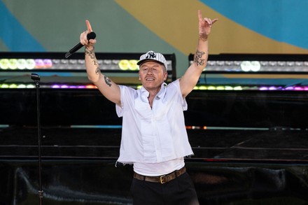 Rapper Macklemore Greets Fans During Good Editorial Stock Photo - Stock ...