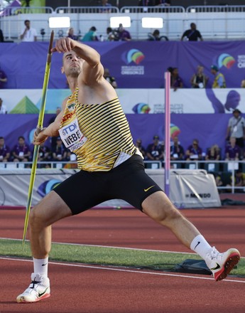Julian Weber Germany Competes Mens Javelin Editorial Stock Photo ...