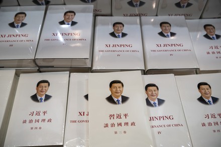 Books By Chinese President Xi Jinping Editorial Stock Photo - Stock ...