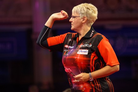 Lisa Ashton During Betfred Womens World Editorial Stock Photo - Stock ...